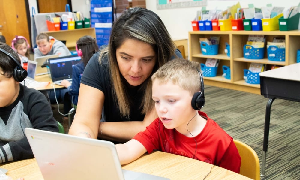 Students - Wascher Elementary School